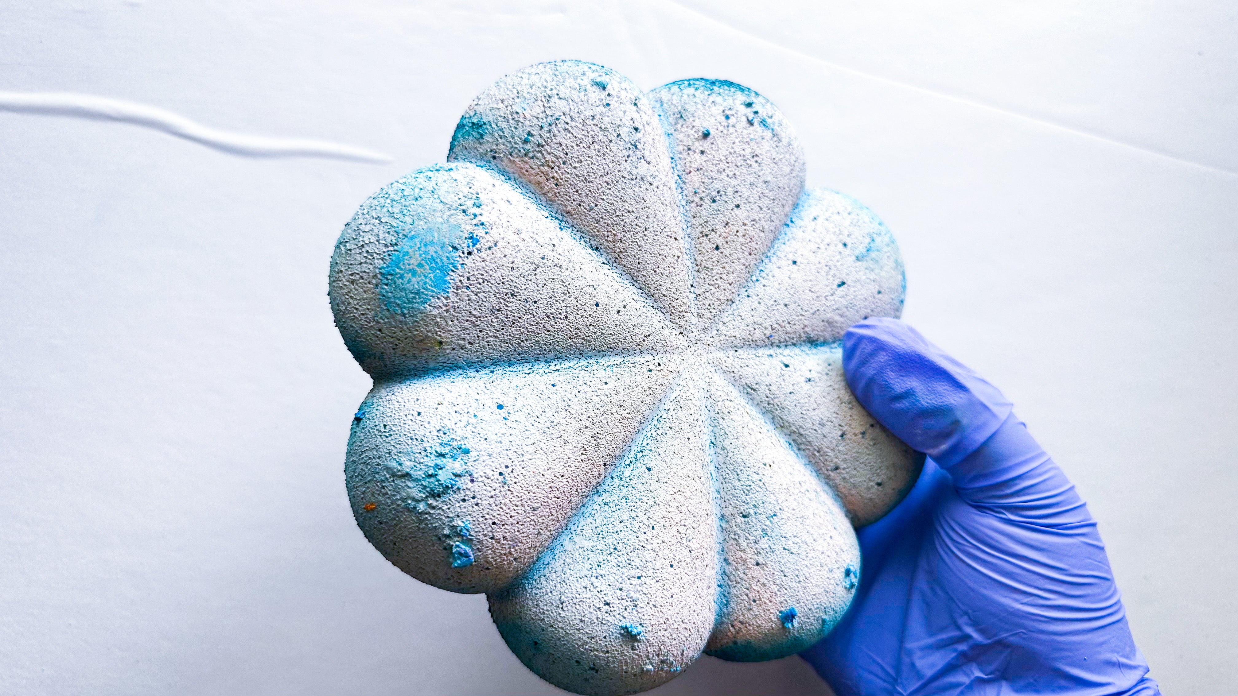Dusty Blue Large Spiral Bun – PettyASMRRCo